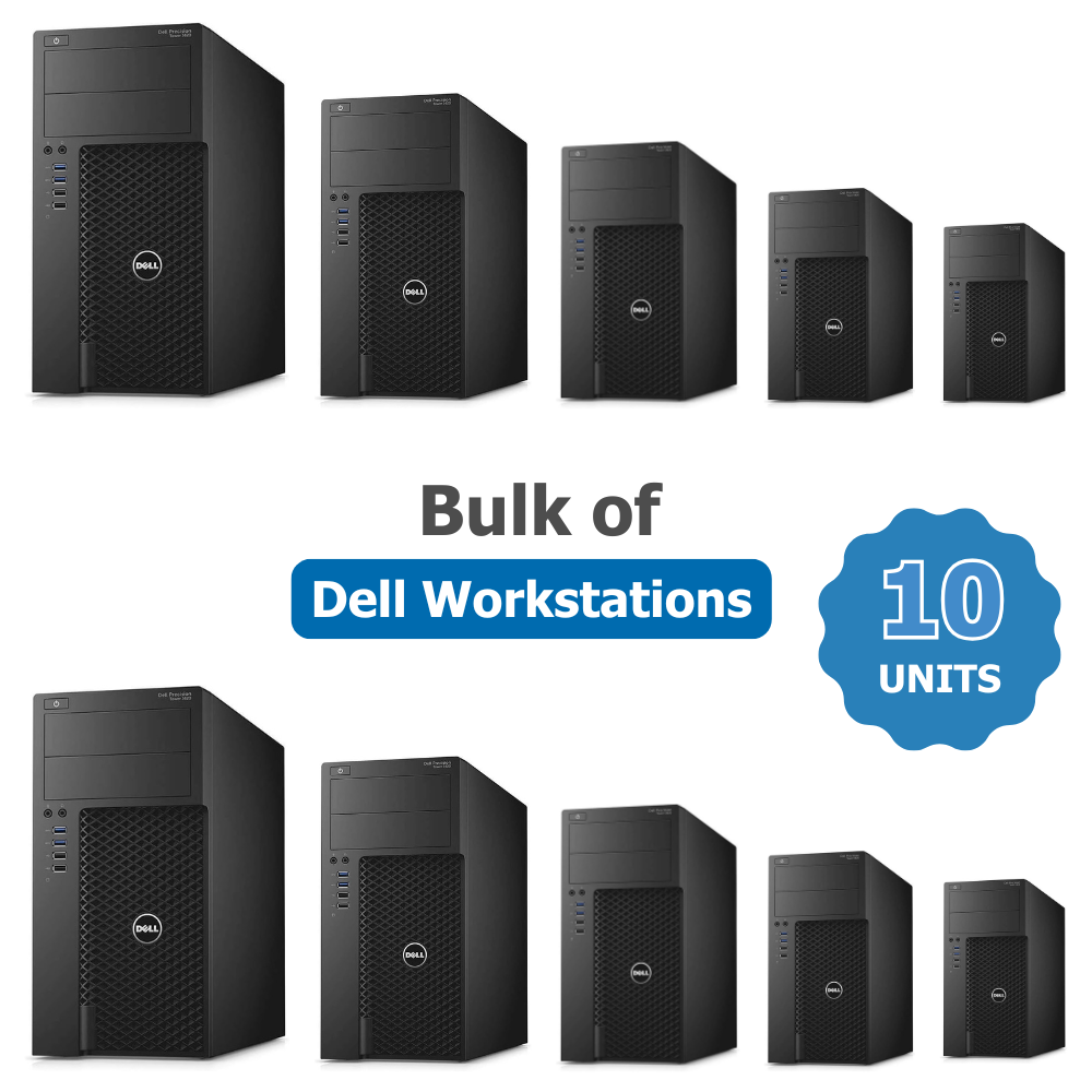 Bulk 10x Dell Precision 3620 Desktop Tower